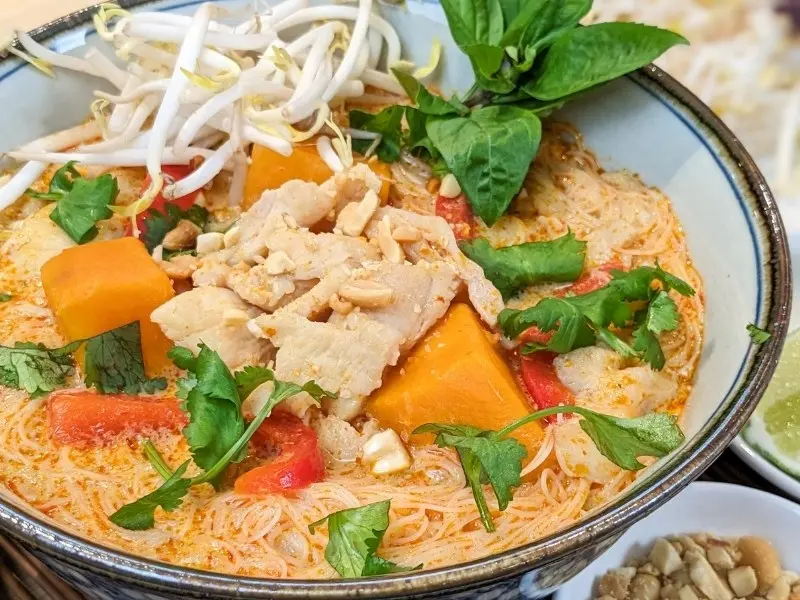 Thai Red Curry Coconut Soup