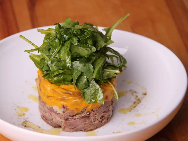 Duck confit parmentier