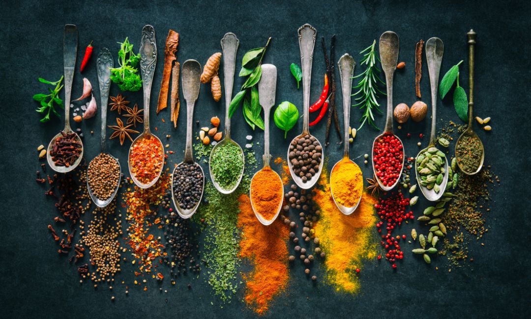 Essential Herbs, Spices and Sauces in the Kitchen